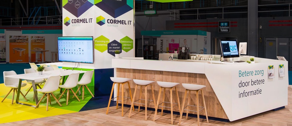 Standbouw voor Cormel IT | Zorg & ICT Utrecht | KOPexpo